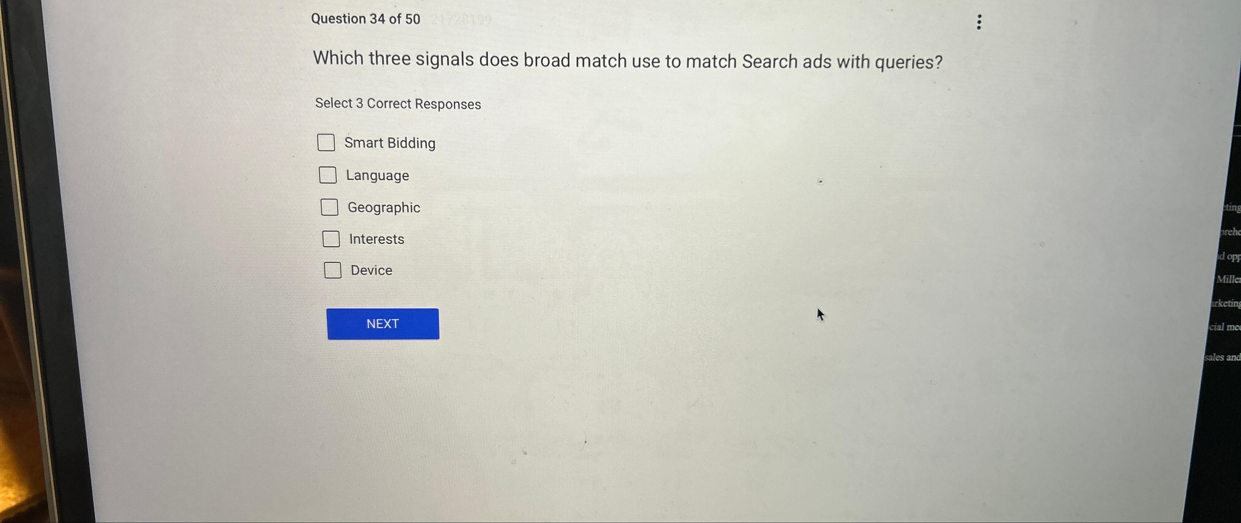 Solved Question 34 of 50Which three signals does broad | Chegg.com Solved Question 34 of 50Which three signals does broad | Chegg.com