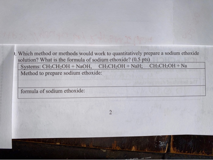 Solved Which method or methods would work to quantitatively | Chegg.com