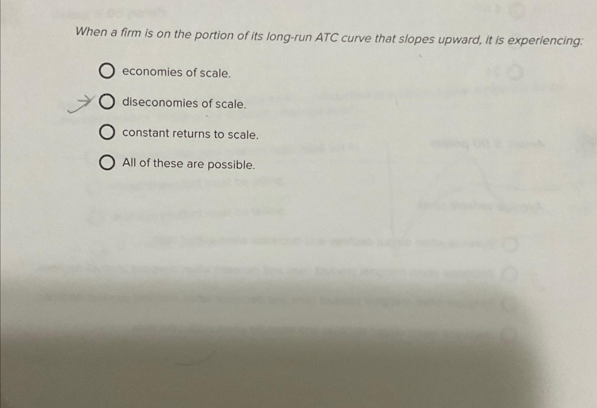 Solved How can I figure outWhen a firm is on the portion of | Chegg.com