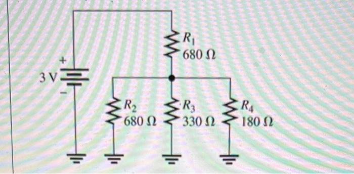 Solved Calculate the total resistance value as seen by | Chegg.com