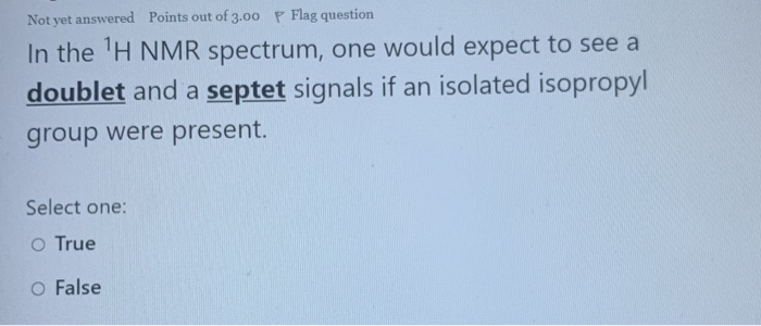 Solved Not yet answered Points out of Mass Spectrometry can | Chegg.com