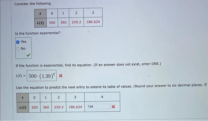 Solved Consider the following. Is the function exponential? | Chegg.com