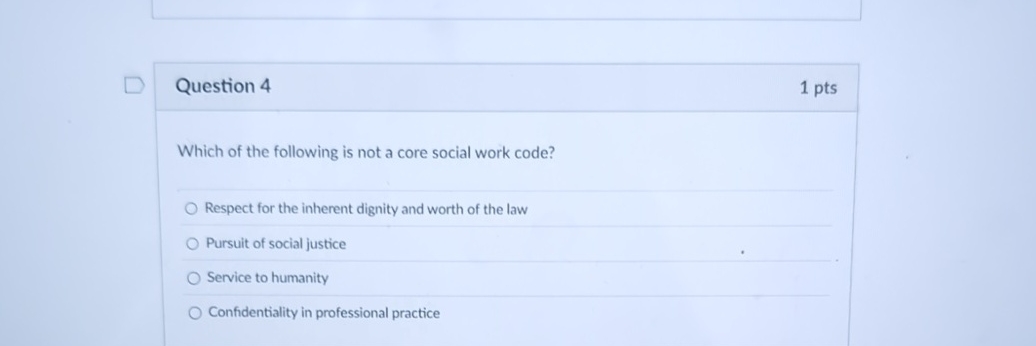 Solved Question 41 ﻿ptsWhich of the following is not a core | Chegg.com
