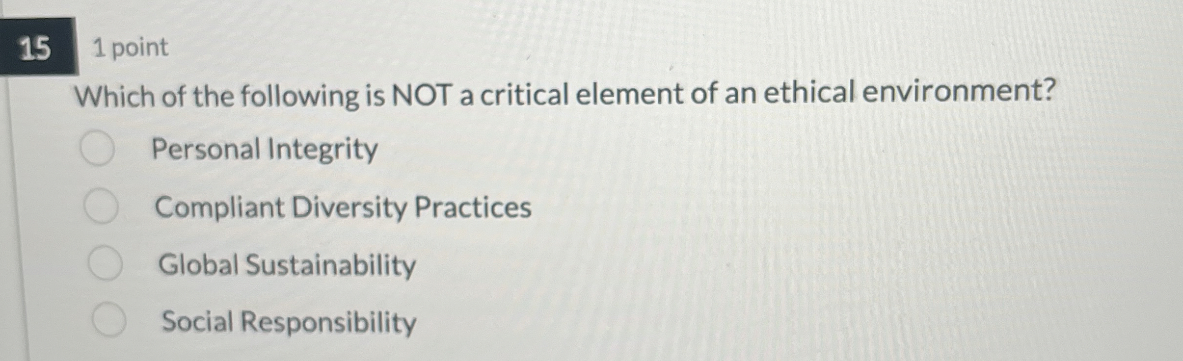 Solved 151 ﻿pointWhich of the following is NOT a critical | Chegg.com