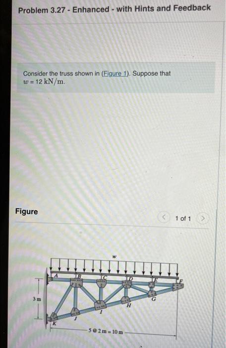 Solved Problem 3.27 - Enhanced - with Hints and Feedback | Chegg.com