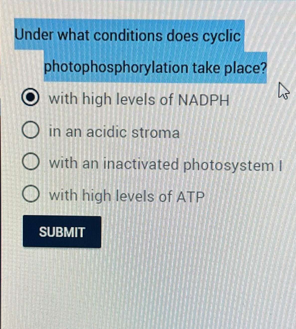 Solved Under what conditions does cyclic | Chegg.com