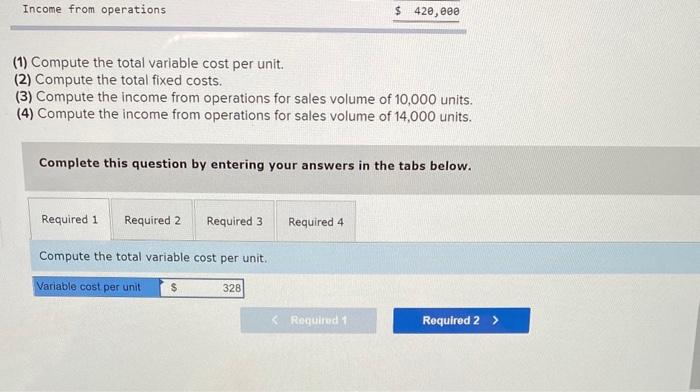 Solved Exercise 21-3 Preparing flexible budgets LO P1 Tempo | Chegg.com