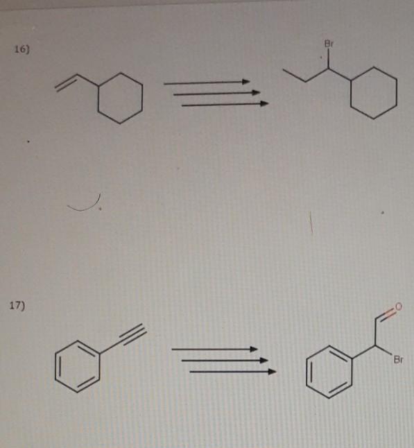 Solved Retrosynthesis For each of the following perform a | Chegg.com