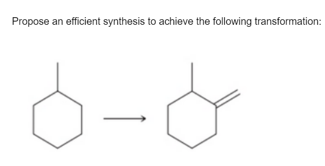 Solved Propose an efficient synthesis to achieve the | Chegg.com