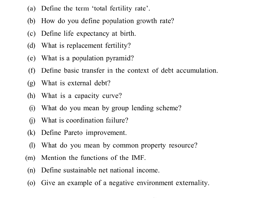 Solved (a) ﻿Define the term 'total fertility rate'.(b) ﻿How | Chegg.com