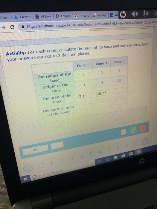 Solved -) Gen Create Al Diwa Edpuzz G Pythag m we hp | Chegg.com