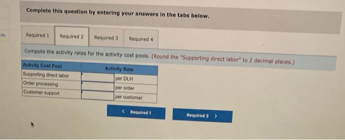 Solved Exercise 7-15 (Static) Comprehensive Activity-Based | Chegg.com