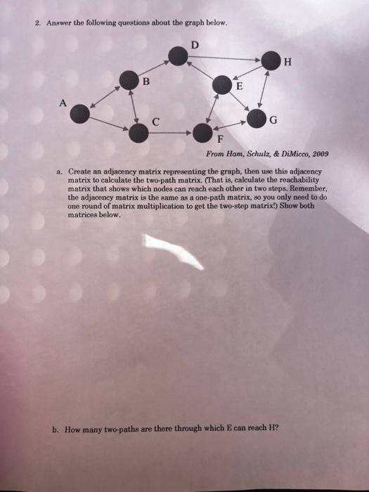 Solved please answer A and B and show multiplication of | Chegg.com