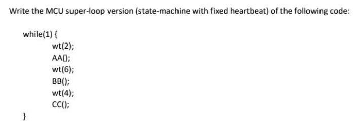 Solved Q2: Besides the while-loop in Q1, I want to implement | Chegg.com