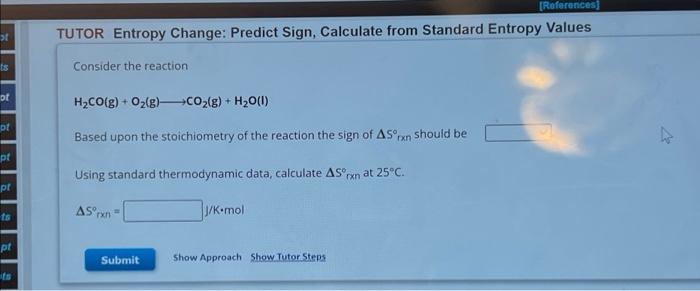 Solved ot ts pt pt pt pt ts pt its [References] TUTOR | Chegg.com