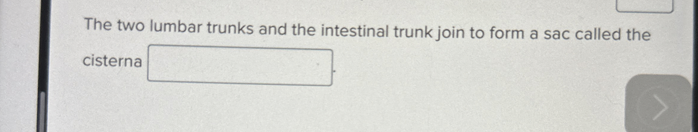 Solved The two lumbar trunks and the intestinal trunk join | Chegg.com