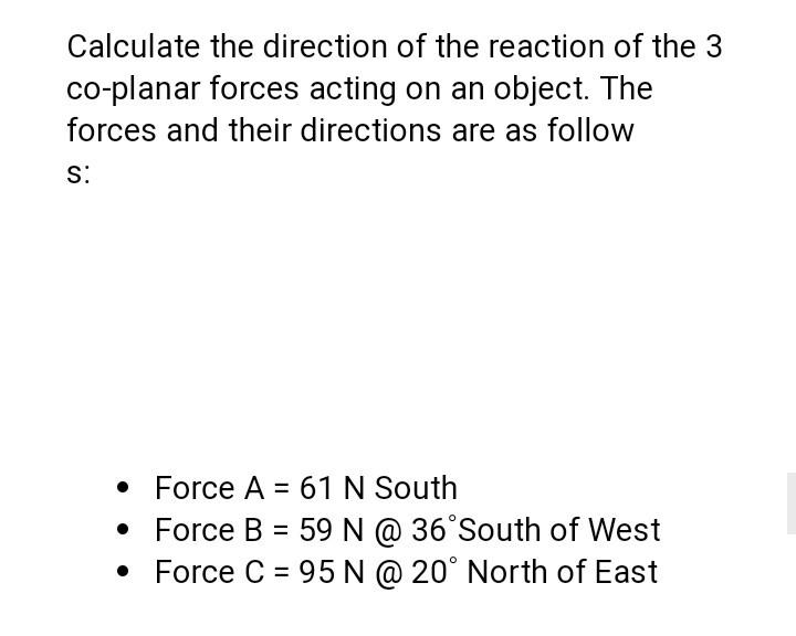 Solved Calculate the direction of the reaction of the 3 | Chegg.com