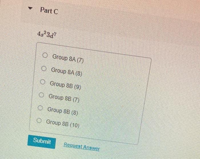 Solved Identify the group number using both A/B and 1 to 18 | Chegg.com