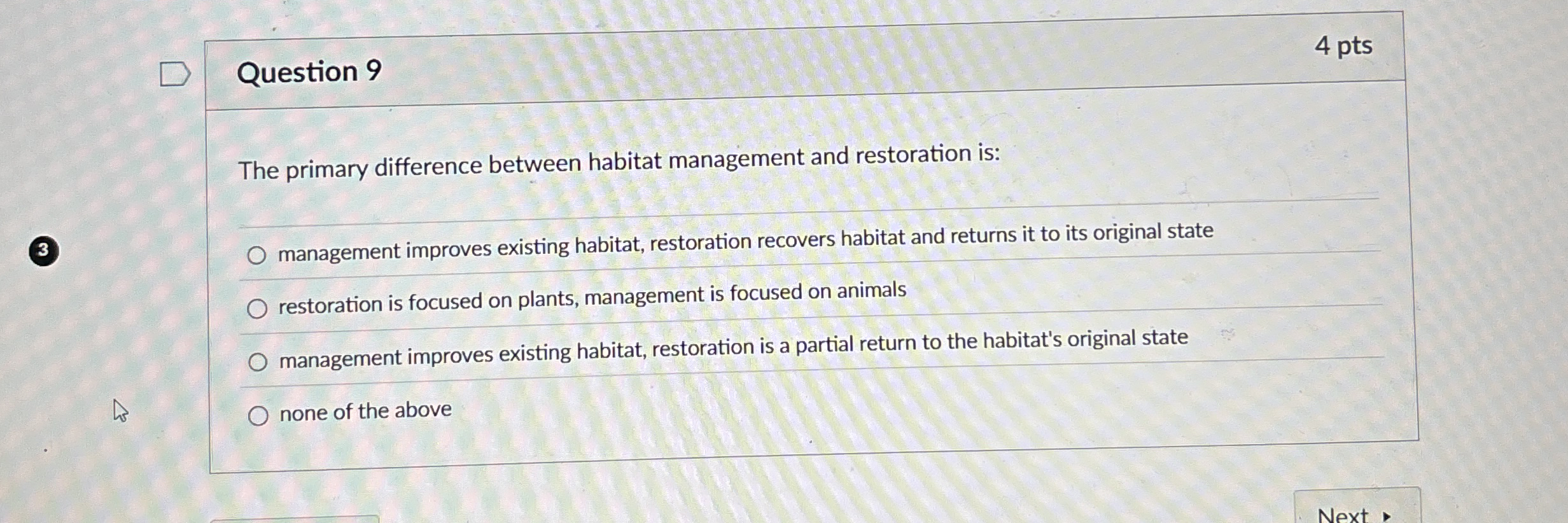 Solved Question 94 ﻿ptsThe primary difference between | Chegg.com
