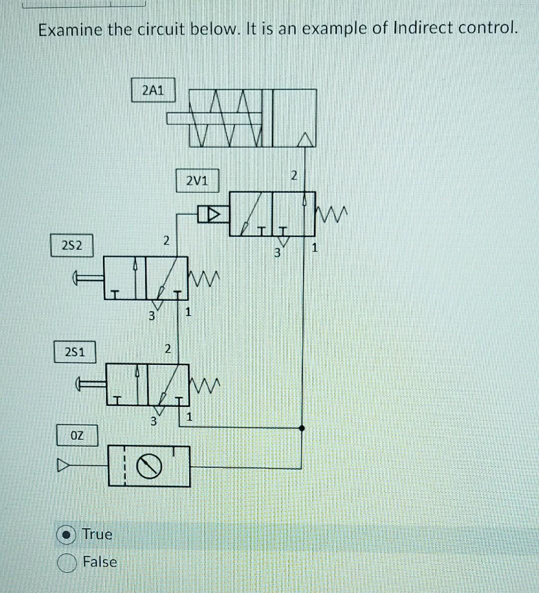 Solved Examine the circuit below. It is an example of | Chegg.com