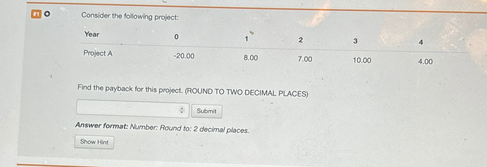 Solved Consider the following | Chegg.com