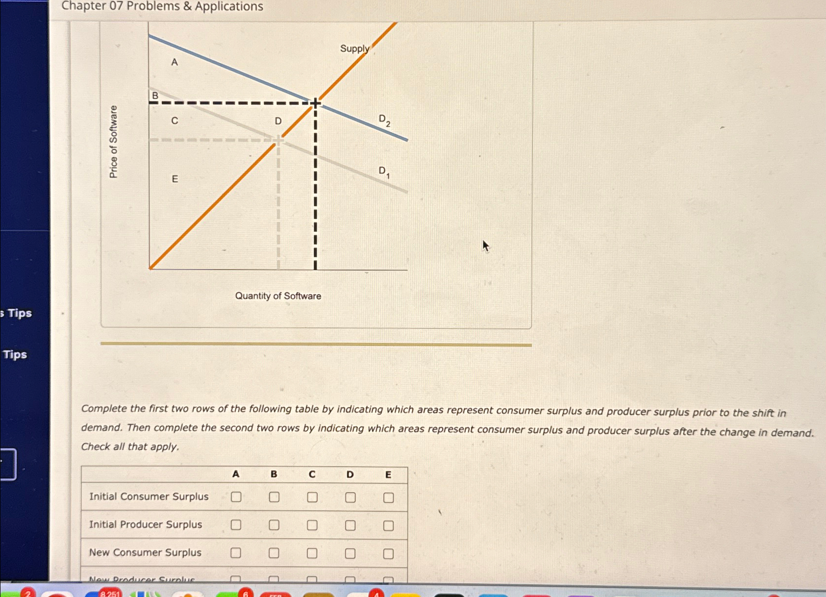 Solved Chapter 07 ﻿Problems & ApplicationsComplete the first | Chegg.com