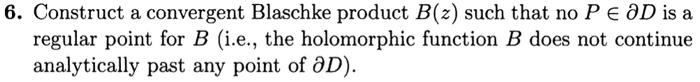 Solved "Function Theory of One Complex Variable" by Robert | Chegg.com