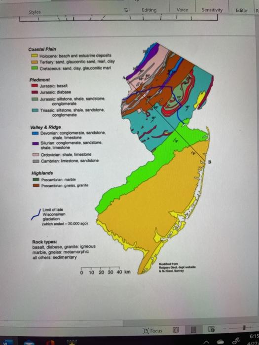 Solved Lab 6 Geologic maps Required materials Graph paper | Chegg.com