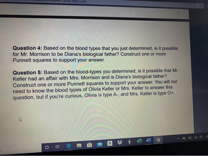 Solved y ol-o-bodline-Spring-2020-1.pdf Question 4: Based on | Chegg.com