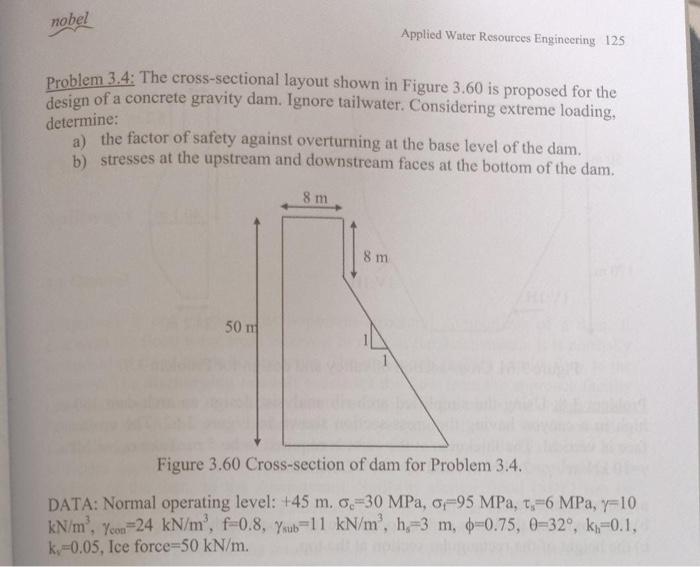 Solved Problem 3.4; The cross-sectional layout shown in | Chegg.com