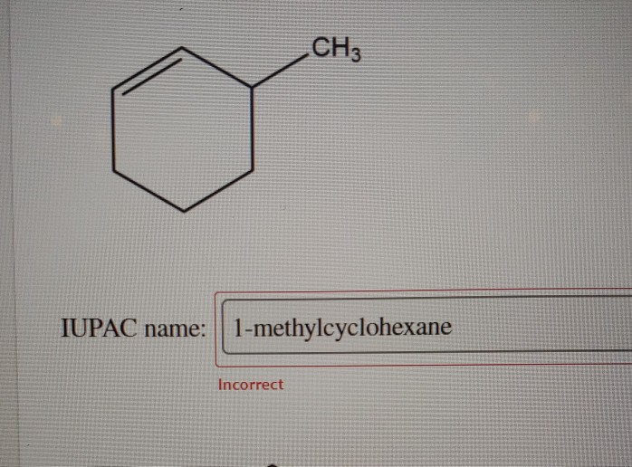 Solved Name the cycloalkenes using IUPAC (systematic) names. | Chegg.com