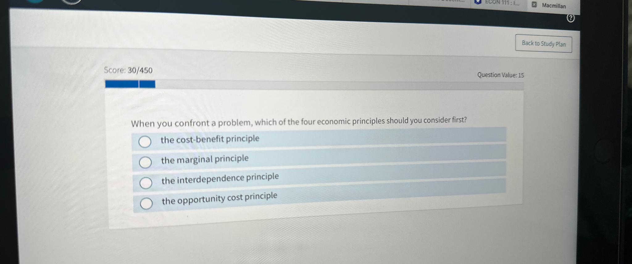 Solved Back to Study PlanScore: 30450Question Value: 15When | Chegg.com Solved Back to Study PlanScore: 30450Question Value: 15When | Chegg.com