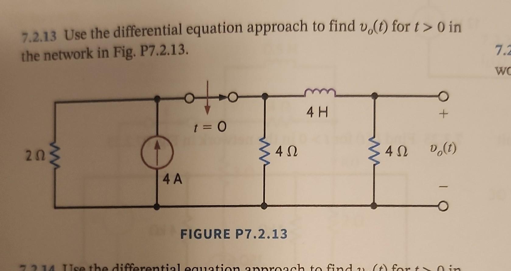 Solved 7.2.13 Use the differential equation approach to find | Chegg.com