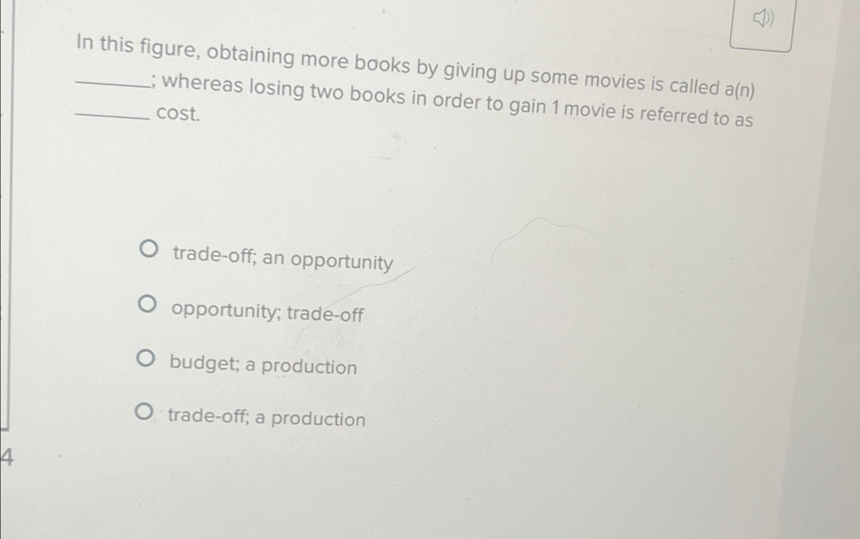 Solved In this figure, obtaining more books by giving up | Chegg.com