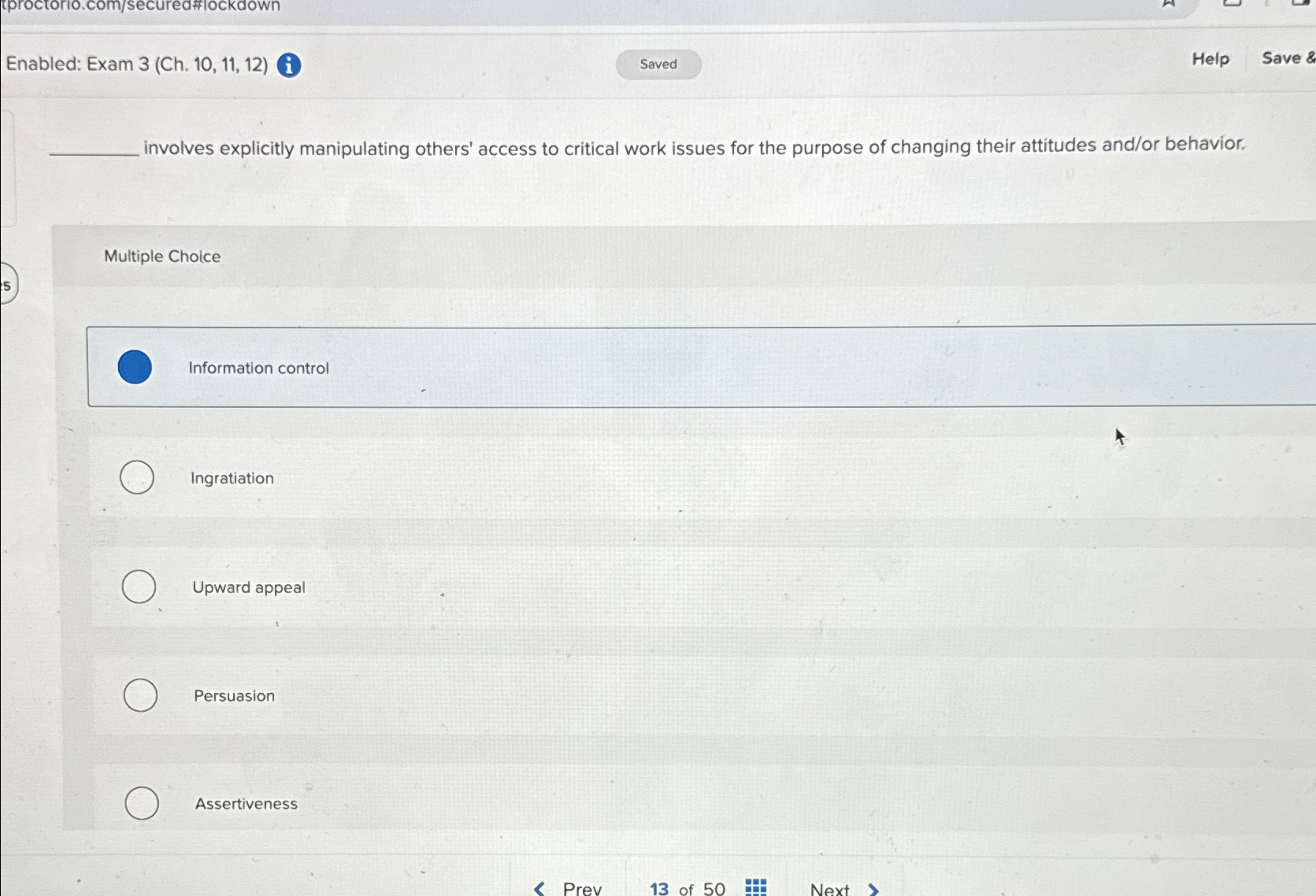 Solved Enabled: Exam 3 (Ch. 10, 11, 12)HelpSave &involves | Chegg.com