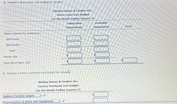 Solved Budgeted income statement and supporting budgets The | Chegg.com