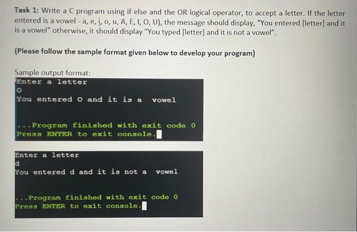 Outcome / Result (Write here the output that was | Chegg.com