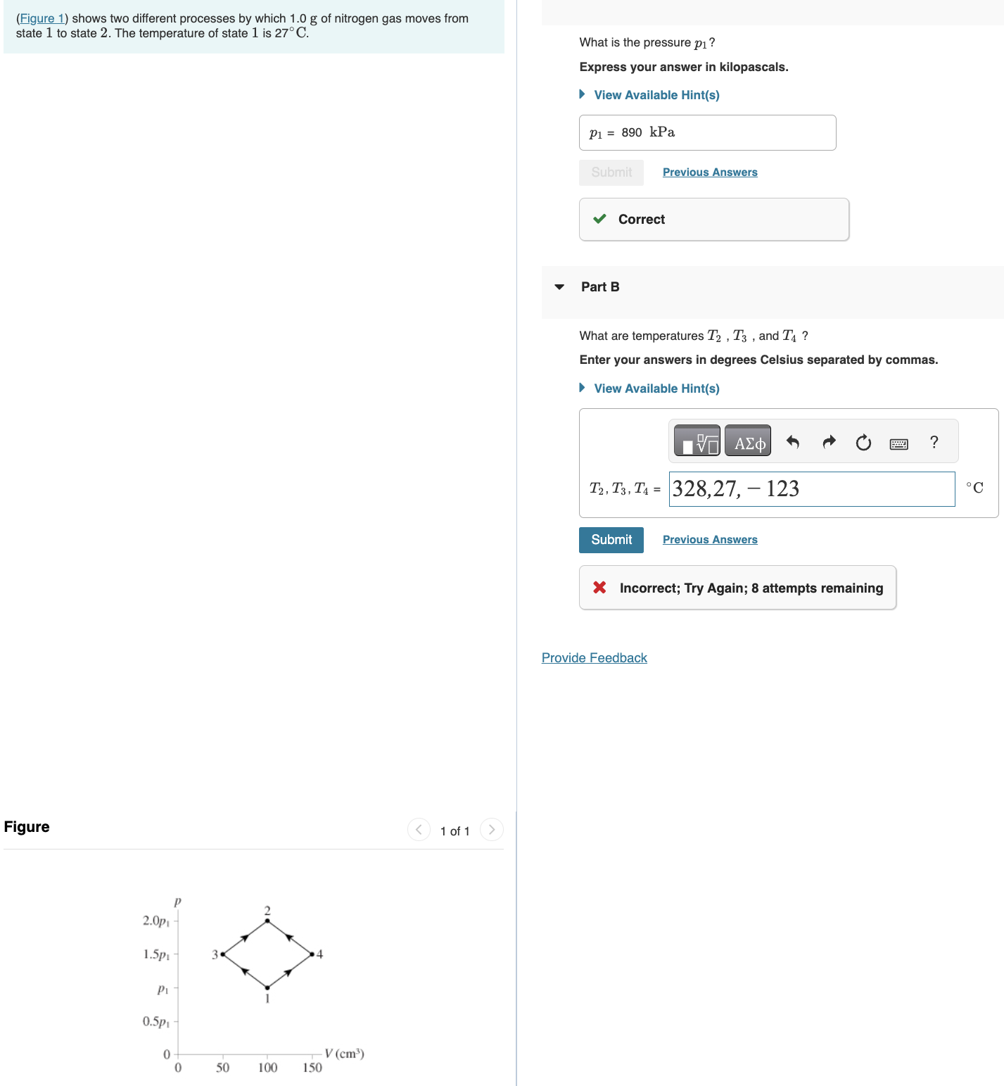 Solved (Figure 1) ﻿shows two different processes by which | Chegg.com