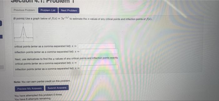 Solved Previous Problem Problem List Next Probler (a point) | Chegg.com