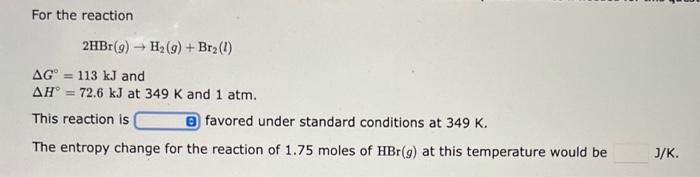 Solved For the reaction S(s, rbombic )+2CO(g)→SO2(g)+2C(s,g | Chegg.com