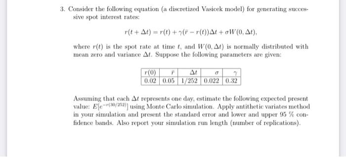 3. Consider the following equation (a discretized | Chegg.com