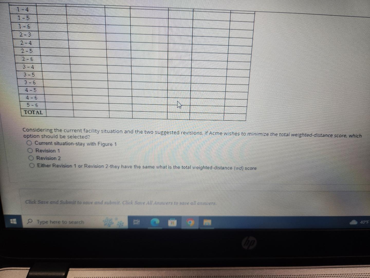 Solved Considering the current facility situation and the | Chegg.com