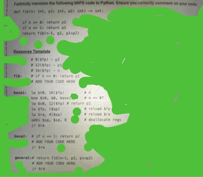 falthfully-translate-the-following-mips-code-to-chegg
