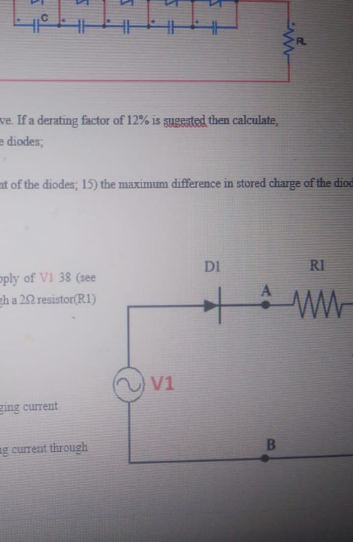 Solved 5 5 ve. If a derating factor of 12% is sugested then | Chegg.com