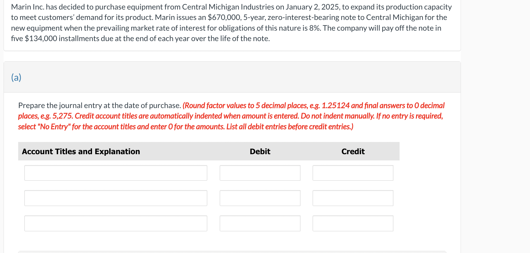 Solved the account titles and enter 0 ﻿for the amounts. List | Chegg.com