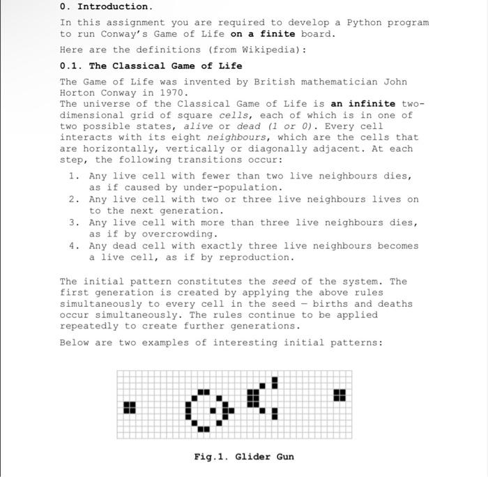 Solved 0. Introduction. In this assignment you are required | Chegg.com