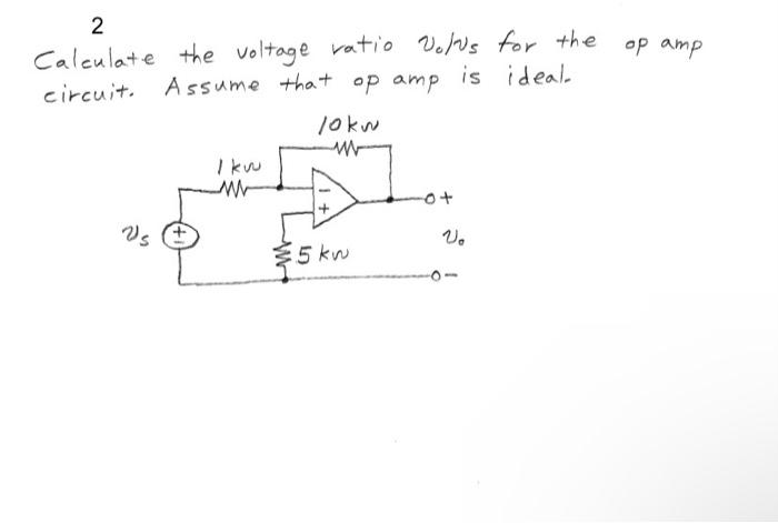 Solved 1 of an Determine the voltage input to the inverting | Chegg.com