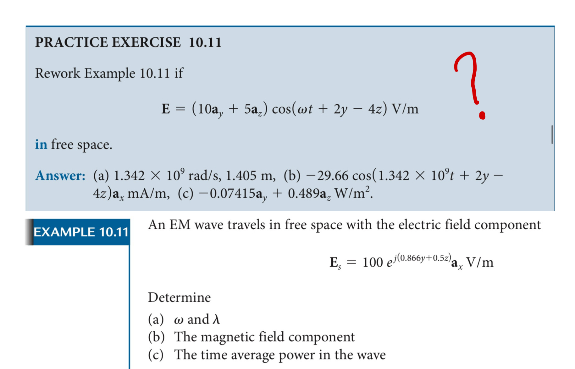 Solved PRACTICE EXERCISE 10.11Rework Example 10.11 | Chegg.com
