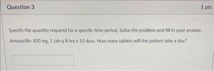 Solved Specify the quantity required for a specific time | Chegg.com