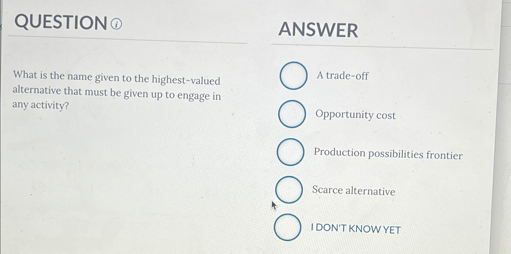 Solved QUESTION (i)ANSWERWhat is the name given to the | Chegg.com